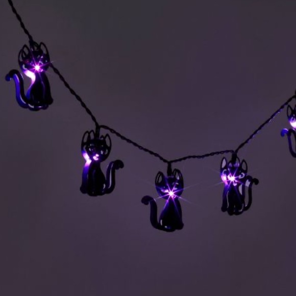 Hyde & EEK! Boutique™ | Holiday | New Ct Led Cat Halloween Metal String ...